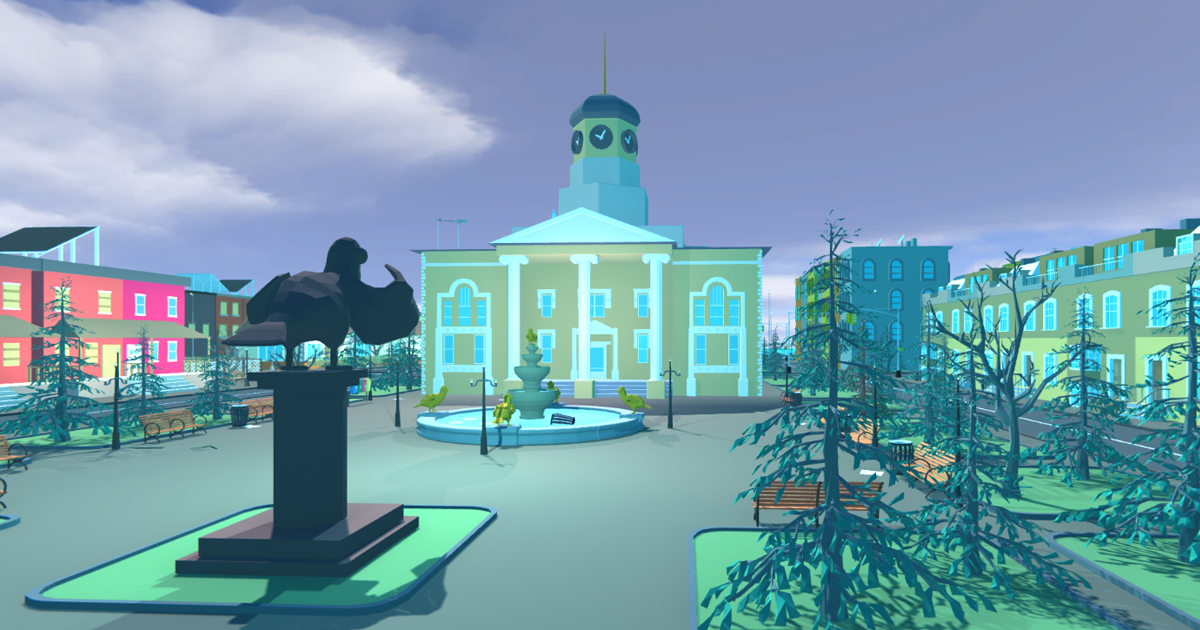 LOW POLY WORLD - SMALL CITY | 3D Fantasy | Unity Asset Store