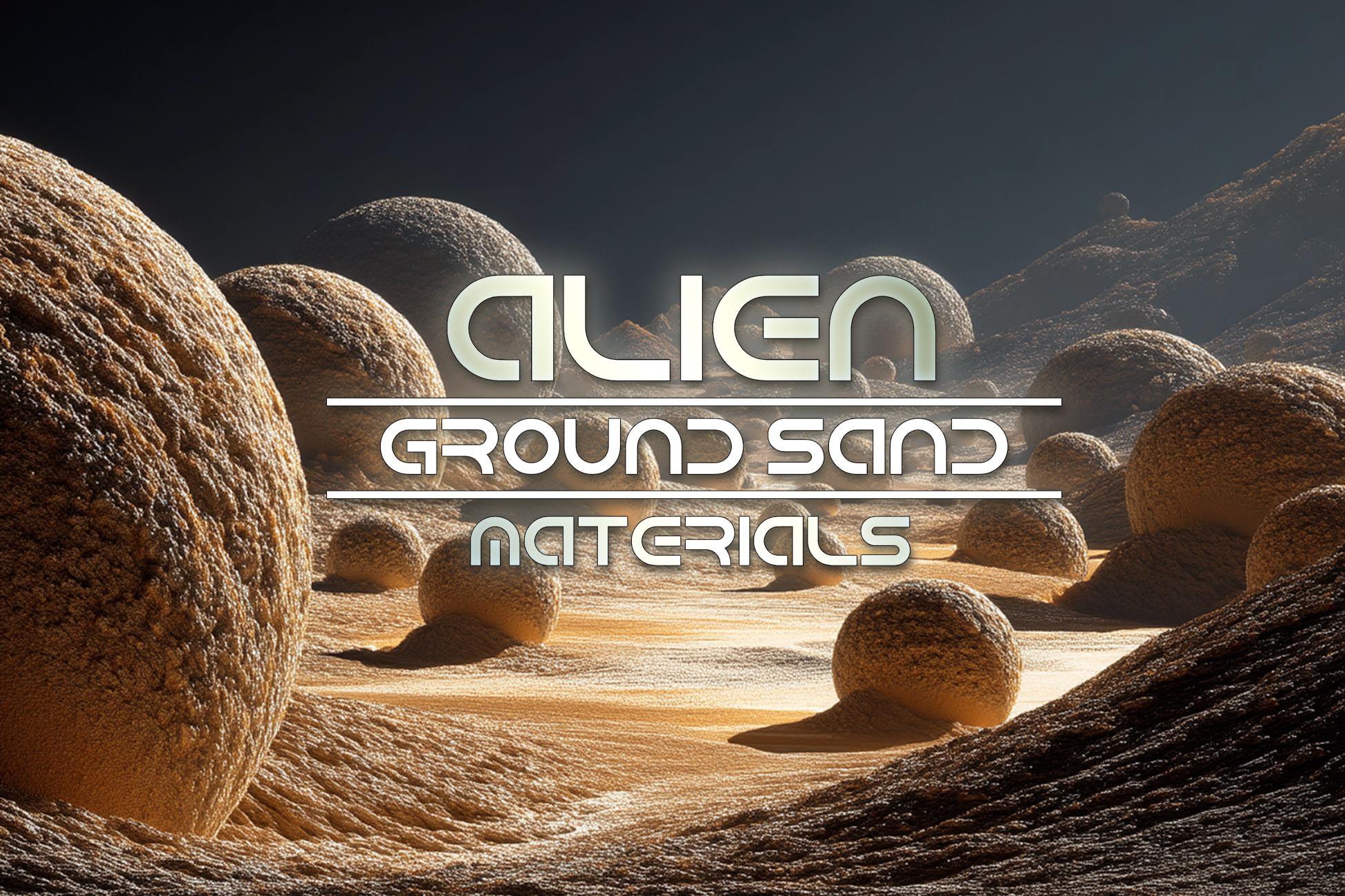 Alien Ground Materials – Sand by Daelonik Artworks