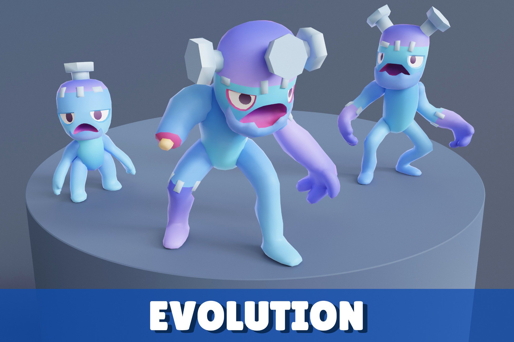 Zombie Characters - Frankie | 3D Creatures | Unity Asset Store