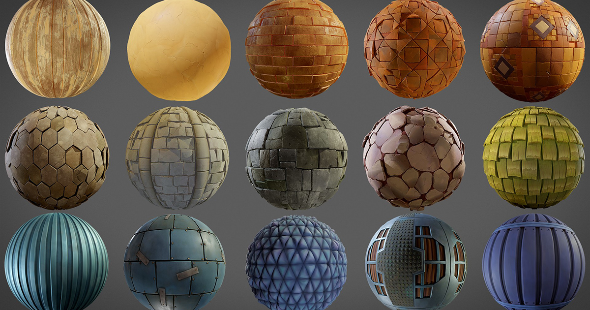 Cartoon Town Pack | 2D Textures & Materials | Unity Asset Store