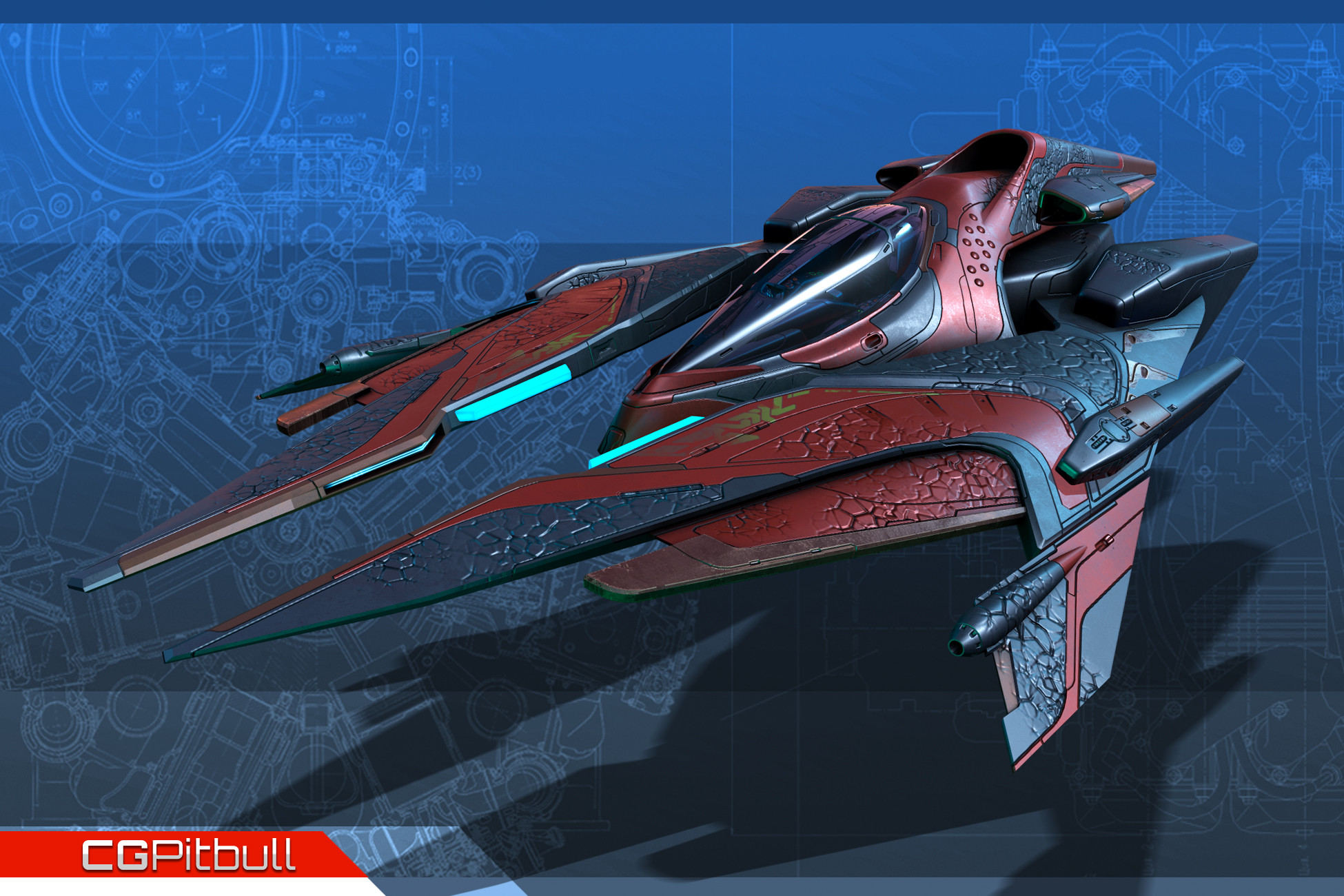 MAF # Modular Alien Fighter | 3D Space | Unity Asset Store