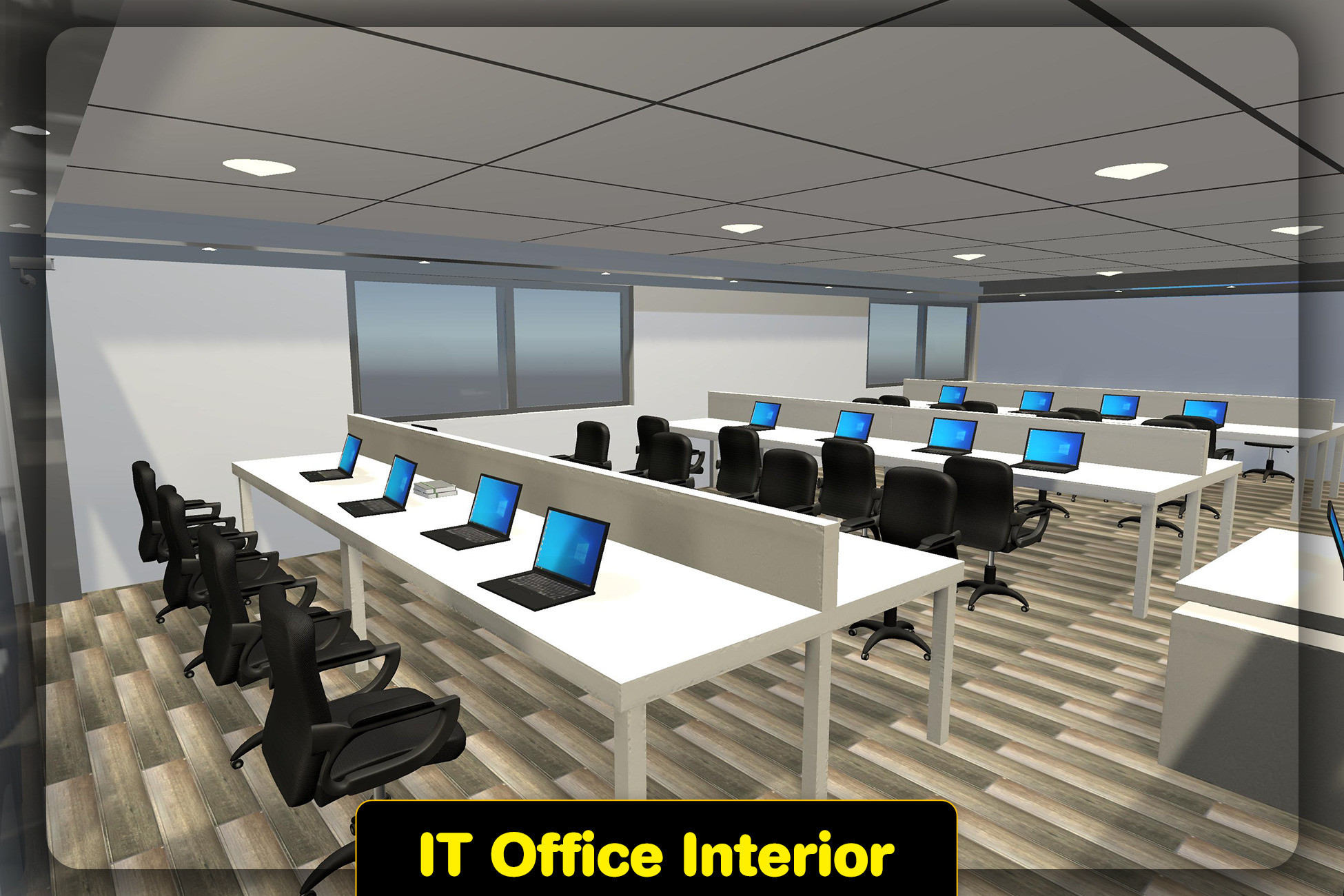 IT Office Interior | 3D Environments | Unity Asset Store