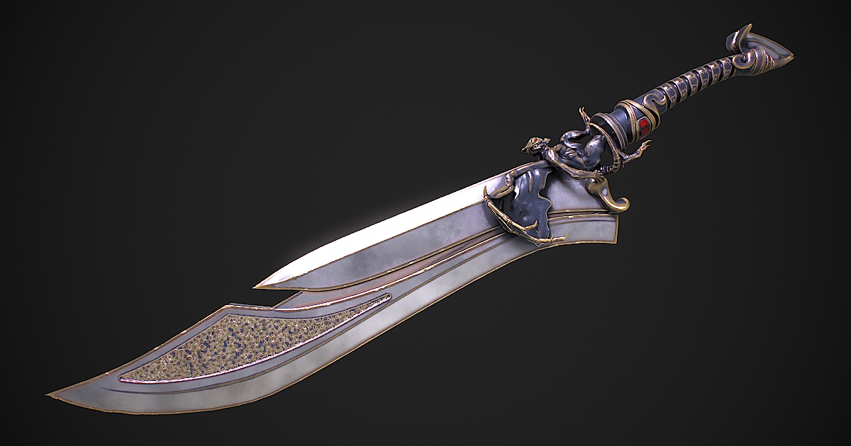 Fantasy sword 13 | 3D Weapons | Unity Asset Store