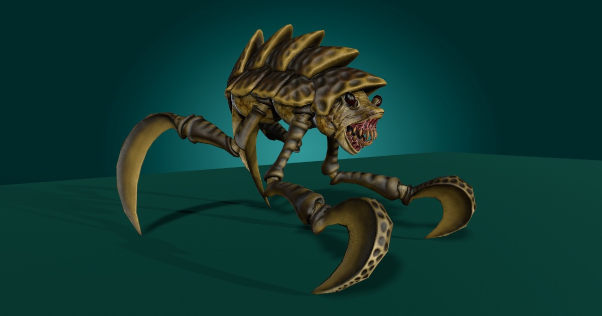 Shell Monster | 3D Creatures | Unity Asset Store