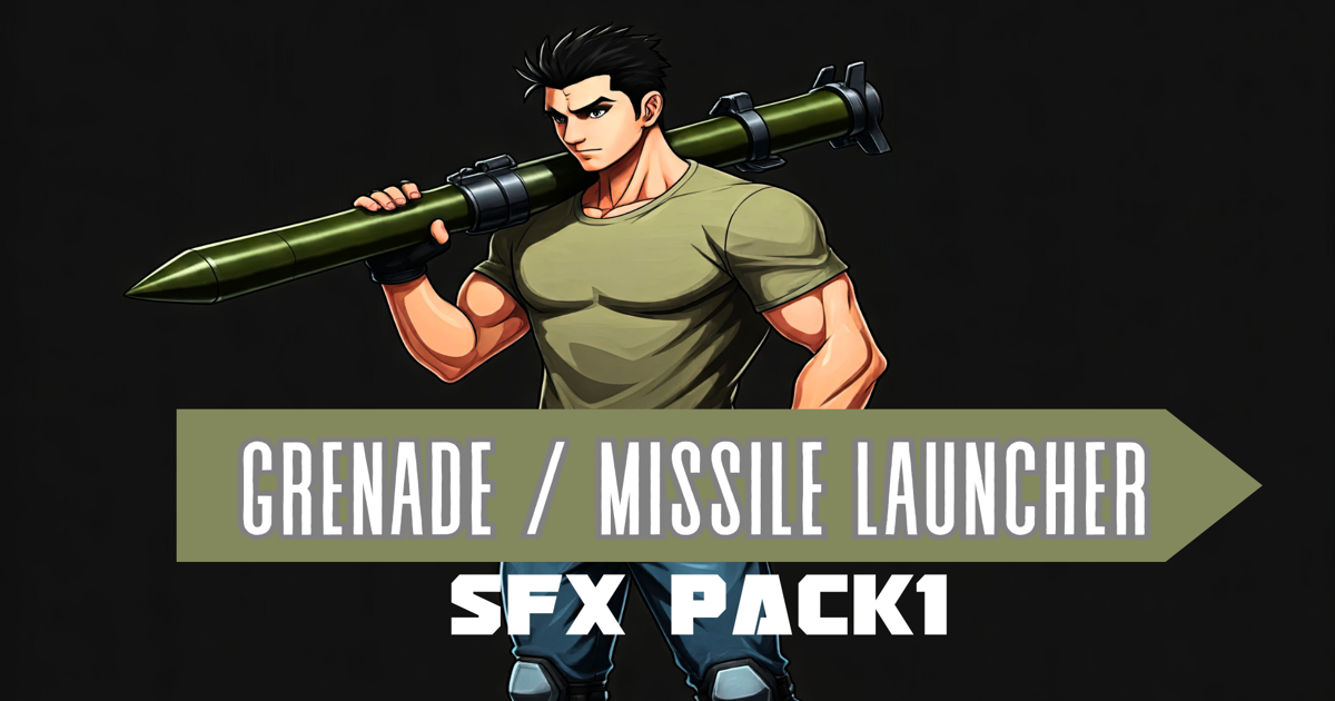 Shoulder-Held Grenade Or Missile SFX: P1 | Weapons Sound FX | Unity ...