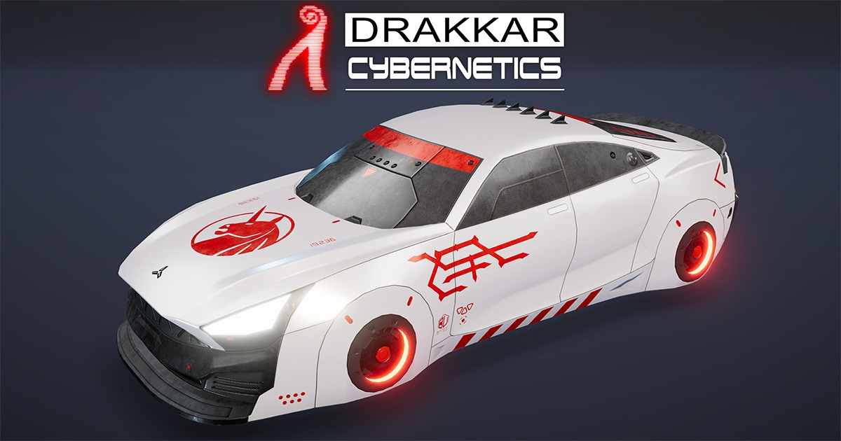 Drakkar Cybernetics - Sci-fi Car: Mitrohn SX | 3D Vehicles | Unity ...