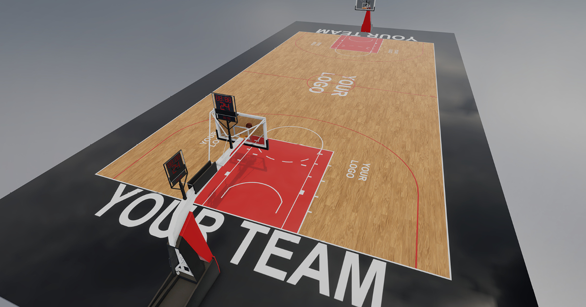 Basketball Court | 3D Urban | Unity Asset Store