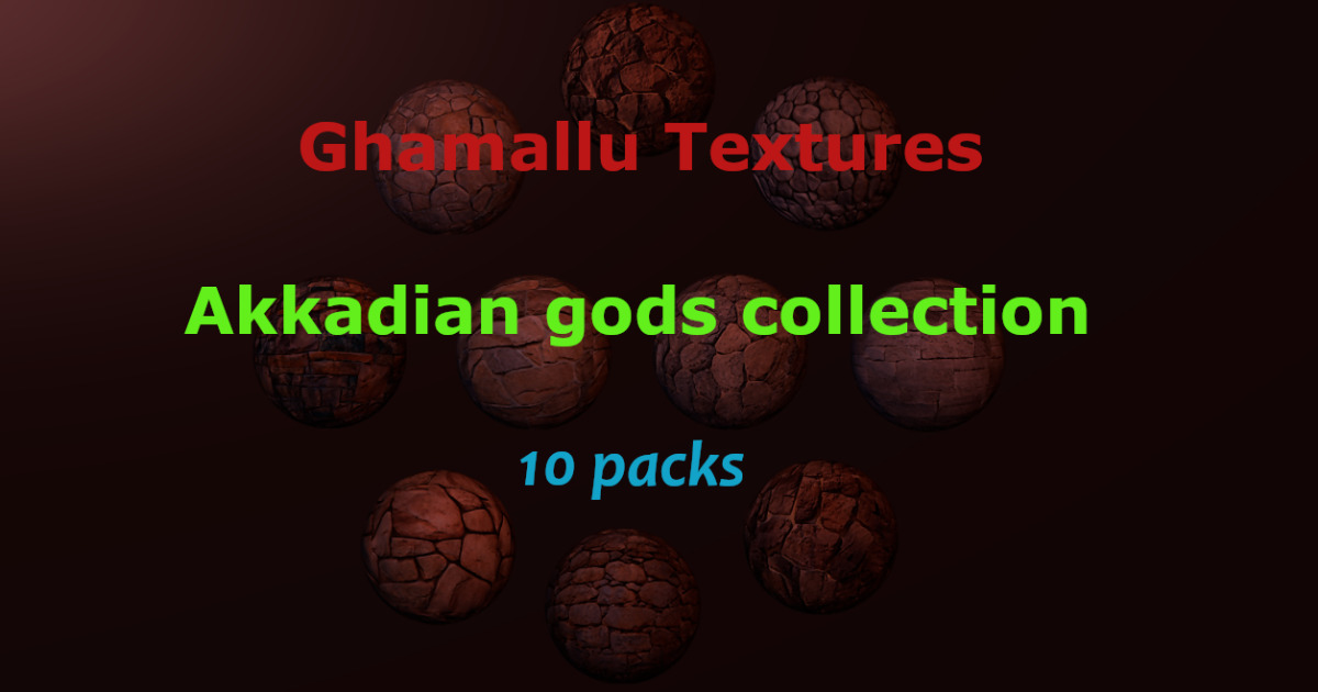 Textures - Akkadian gods collection part no.1 | 2D Textures & Materials ...