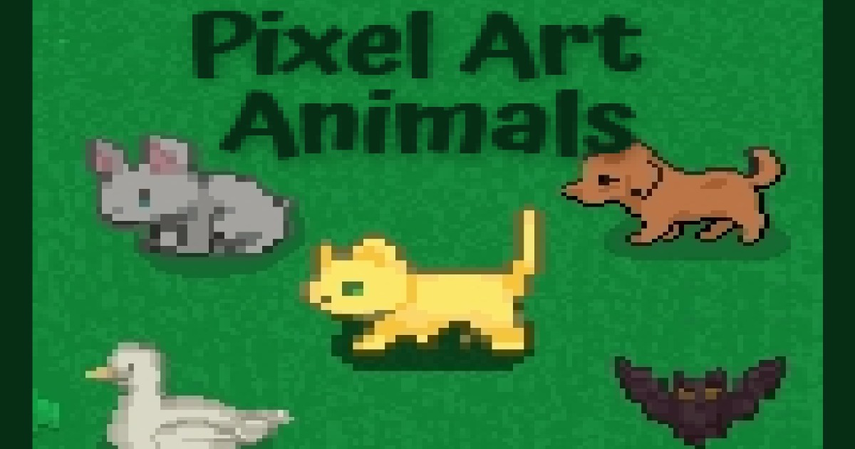 Pixel Art Animated Animals | 2D Characters | Unity Asset Store