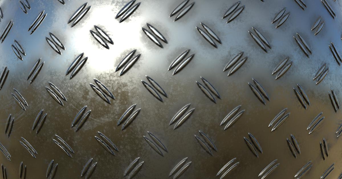 Metal Threadplate 4K PBR | 2D Metals | Unity Asset Store