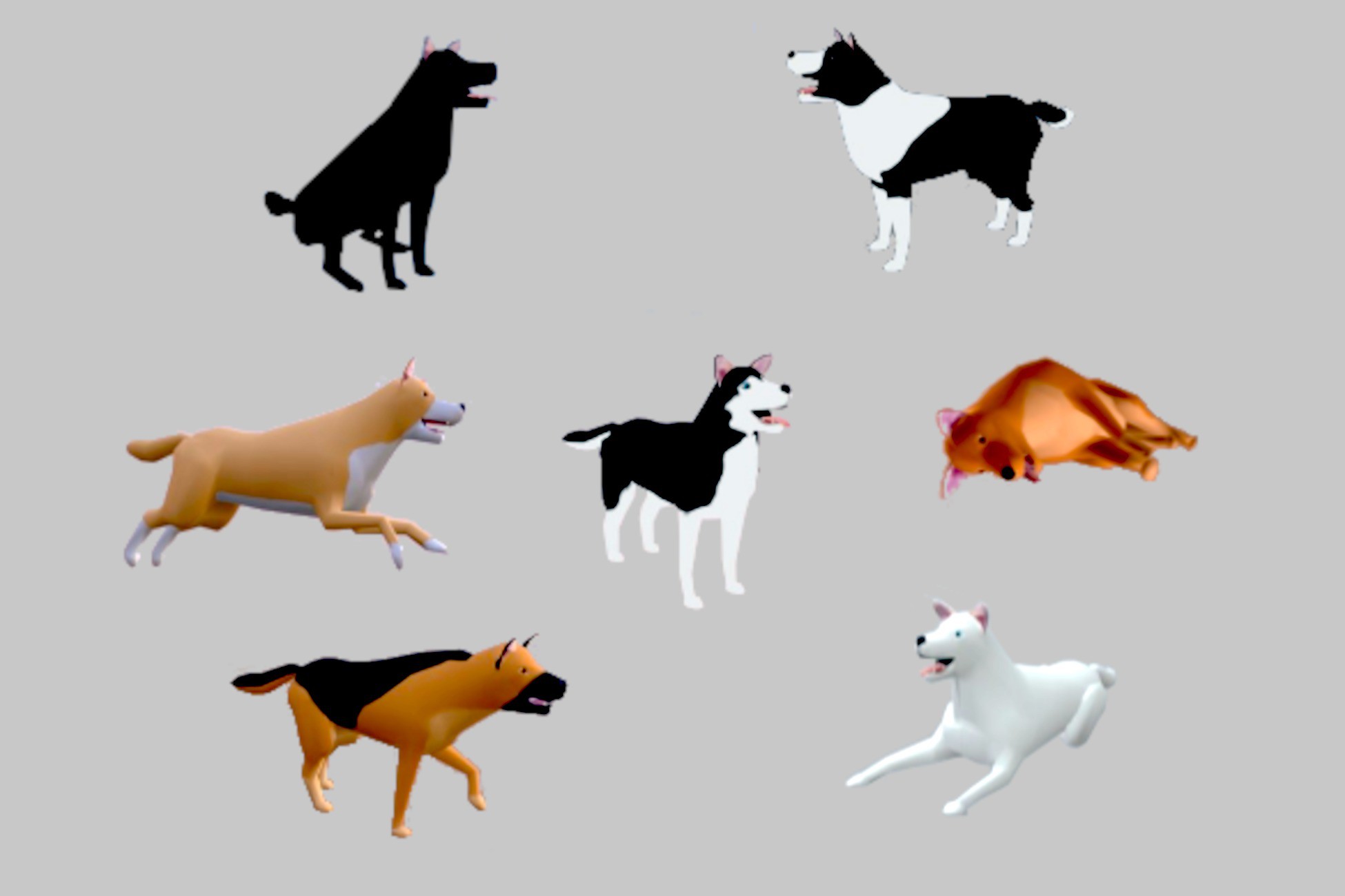 Animated Dogs Package | Characters | Unity Asset Store