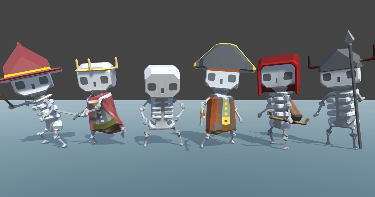 Voxel-like 3D Low Polygon Characters 6th | Characters | Unity Asset Store