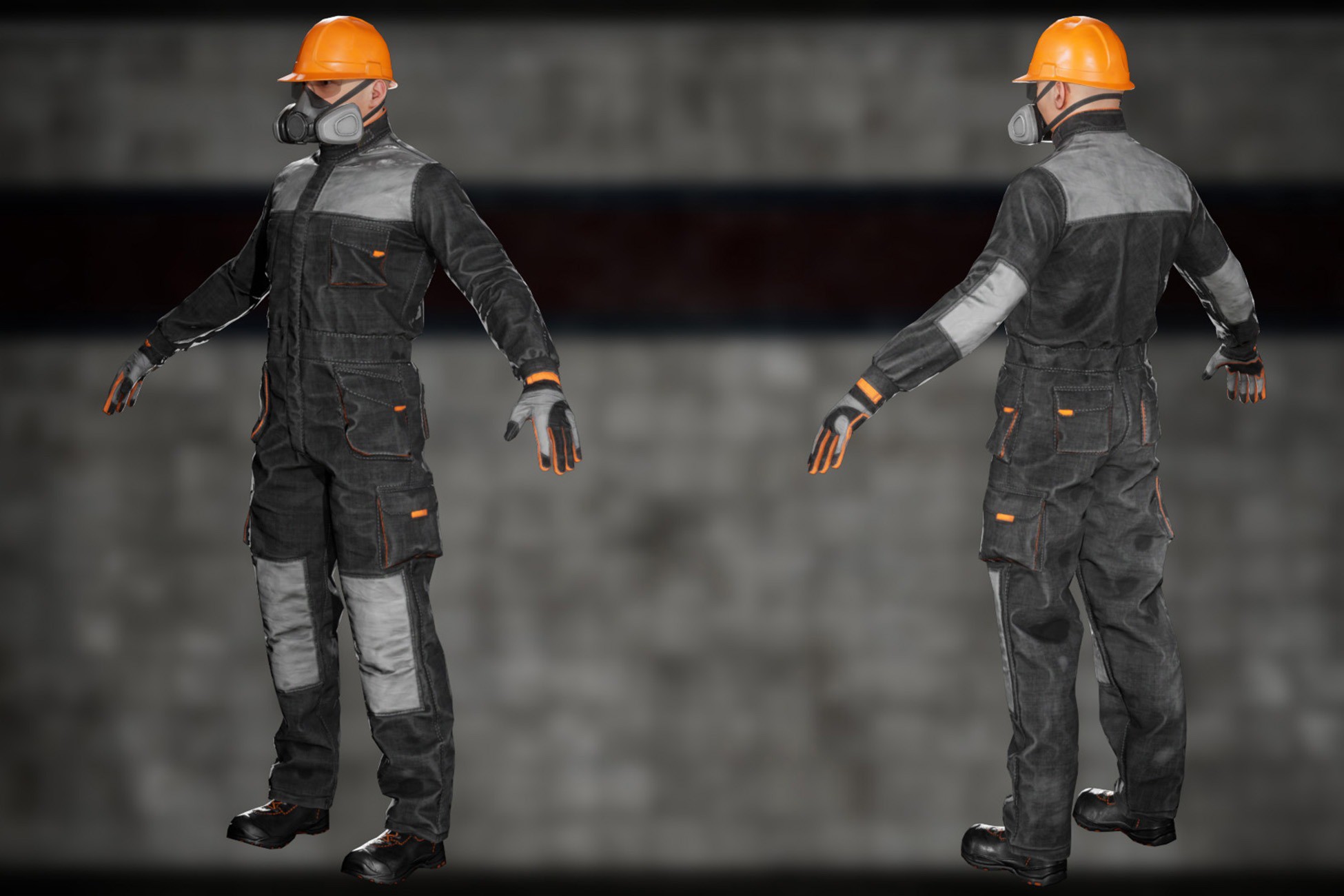 Protection suit 4 | Characters | Unity Asset Store
