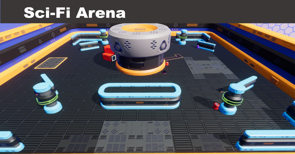 Sci-Fi Arena Pack | 3D Sci-Fi | Unity Asset Store