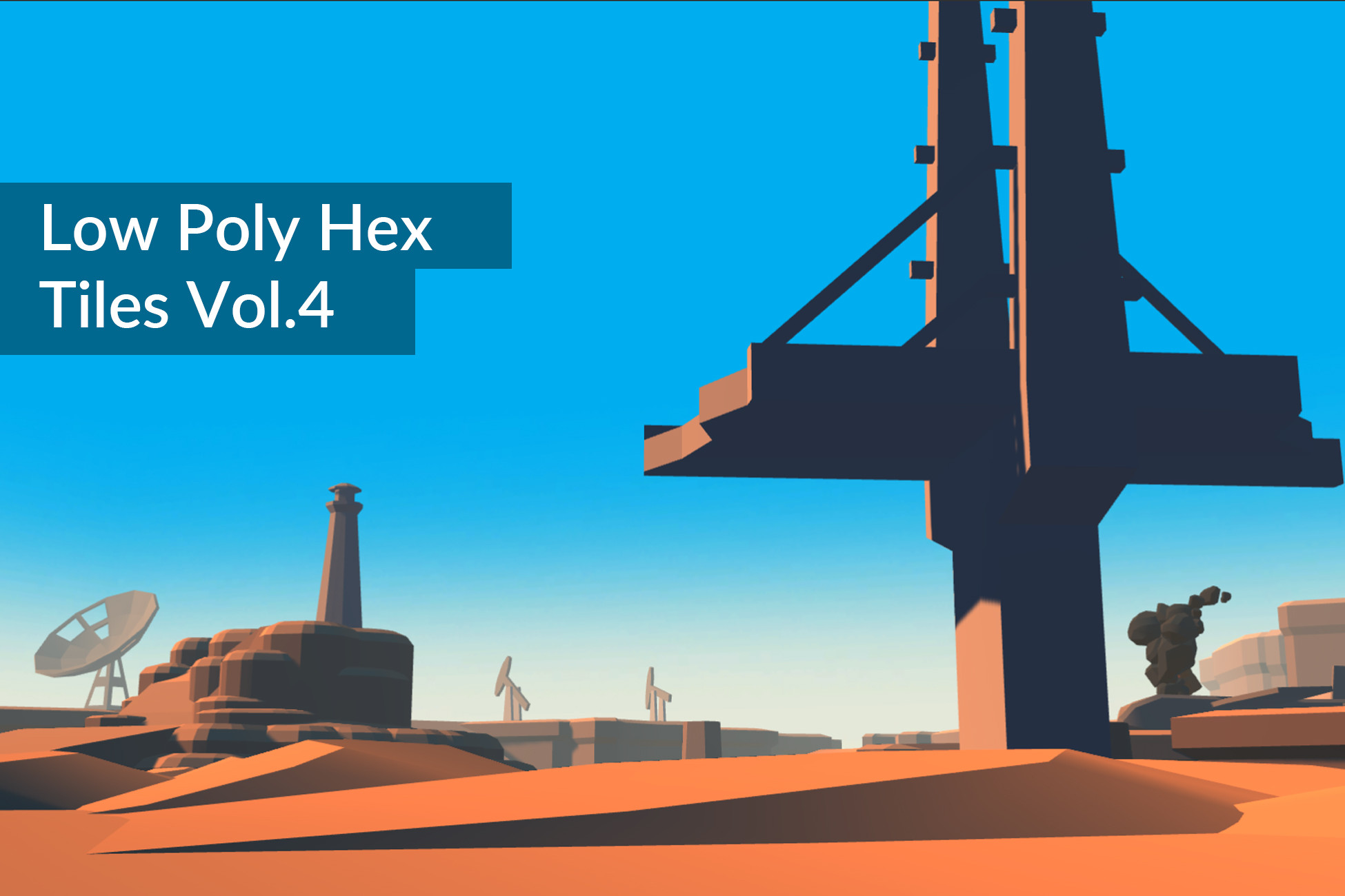 Low Poly Hex Tiles. Vol 4 (Mad World) | 3D Environments | Unity Asset Store
