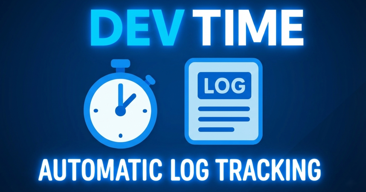 DevTime - Automated Editor Worklog / Timesheet | Utilities Tools ...