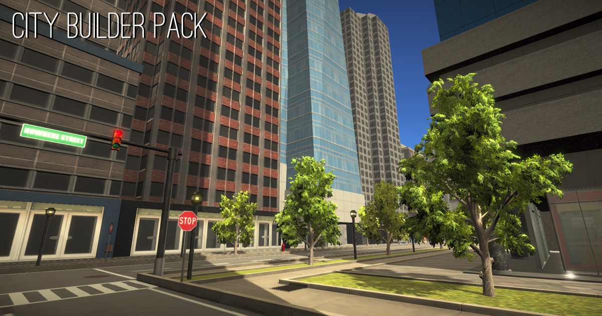 Build - A - City Pack | 3D Urban | Unity Asset Store