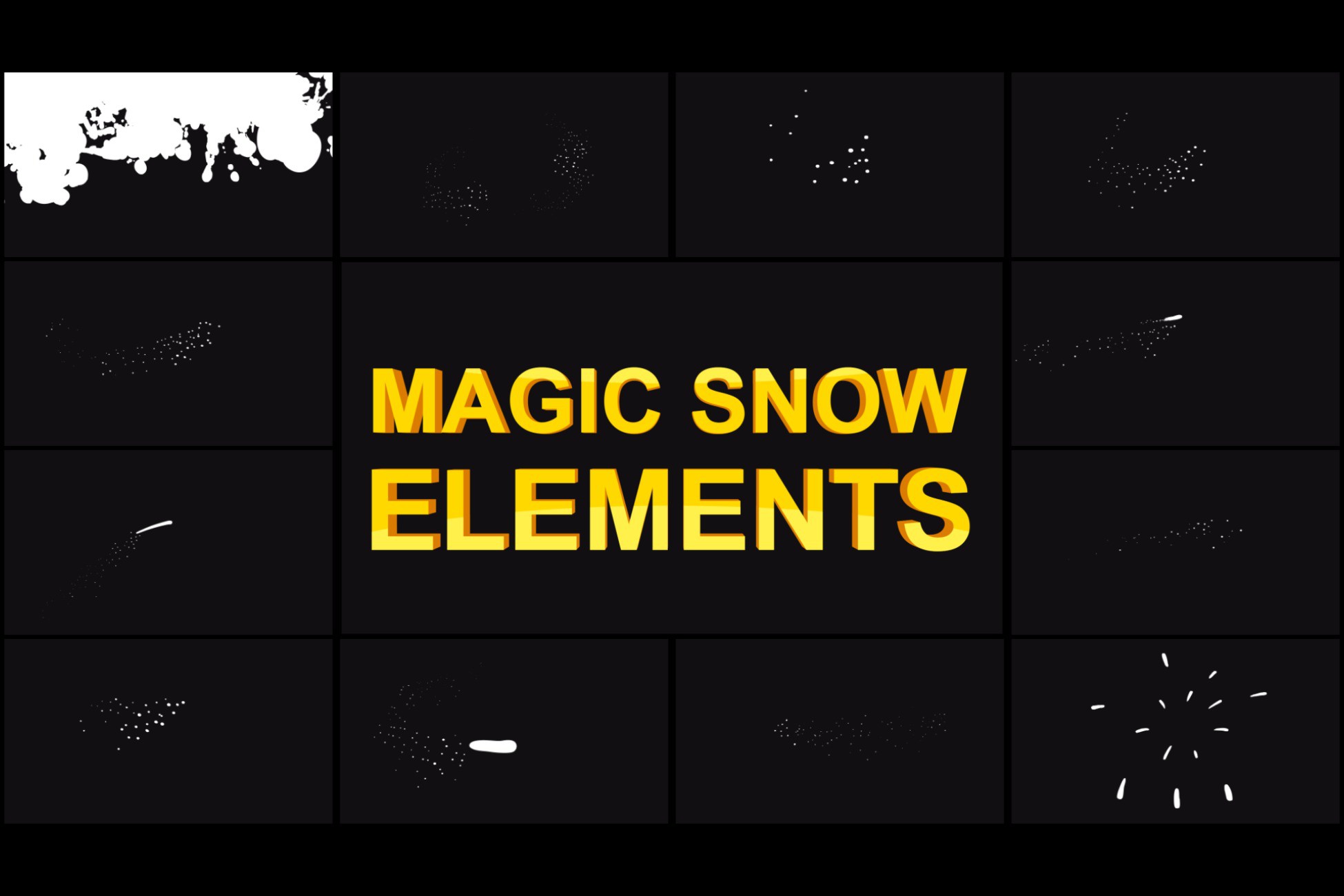 Magic Snow Elements | VFX | Unity Asset Store