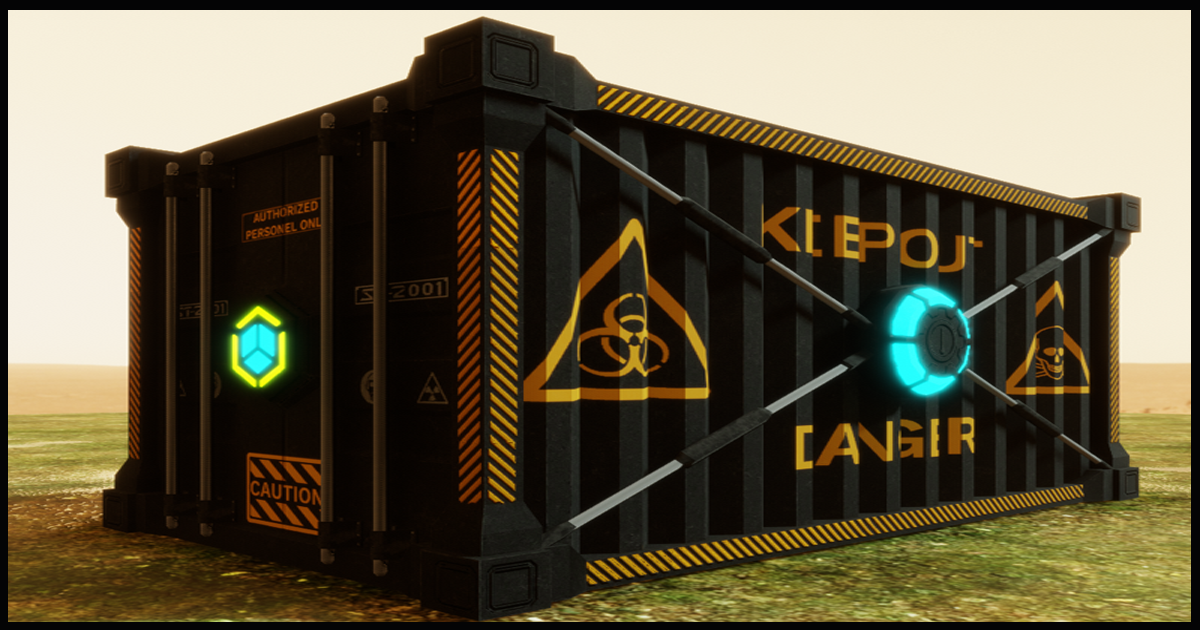Sci Fi Shipping Container | 3D 科幻 | Unity Asset Store