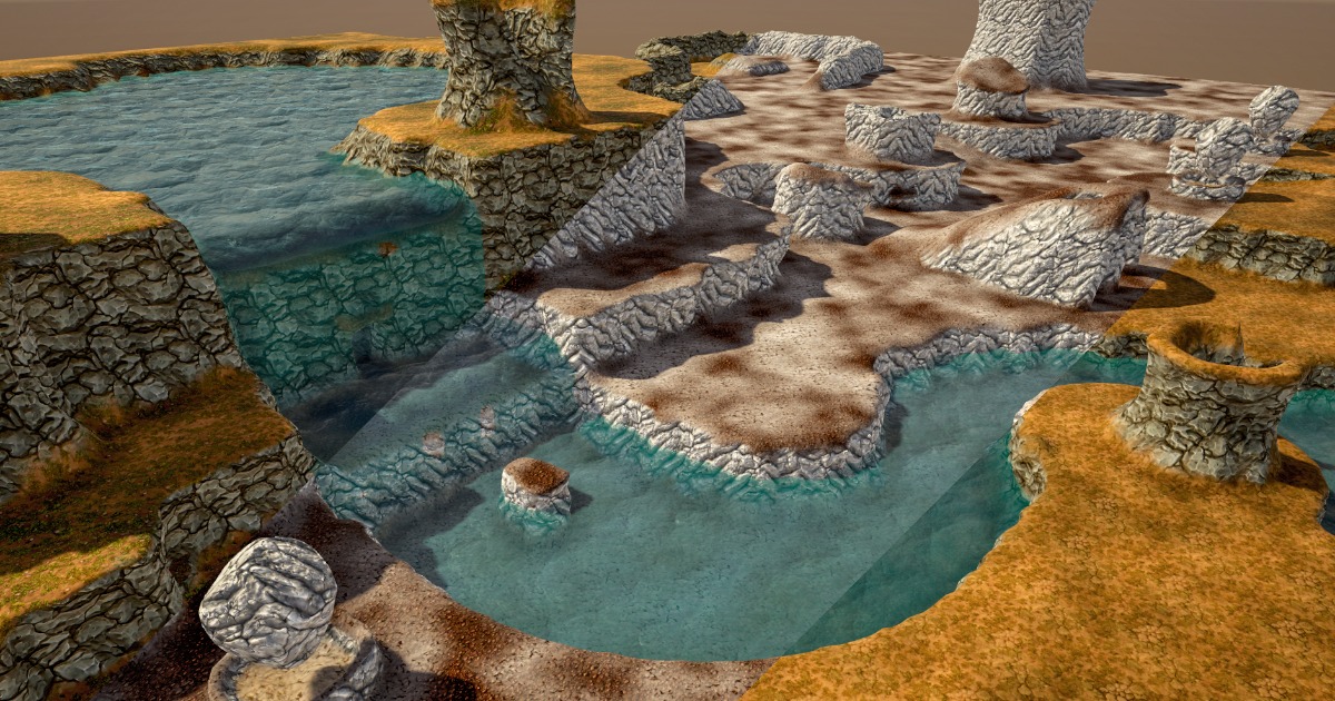 Stylized Modular Landscape Builder | 3D Landscapes | Unity Asset Store