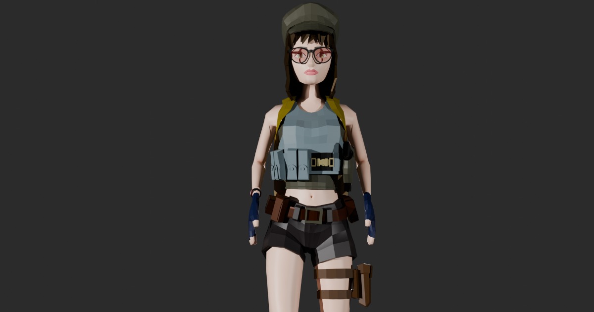 Mila survivor | 3D Characters | Unity Asset Store