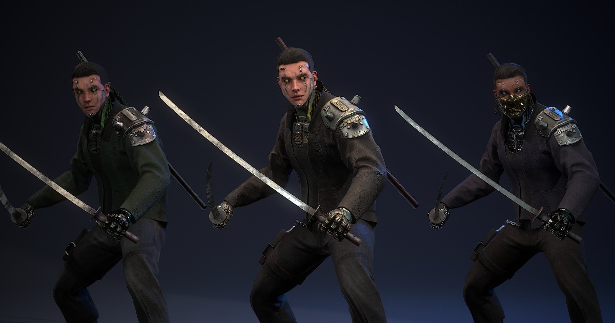 Sci-fi_mercenary | Characters | Unity Asset Store