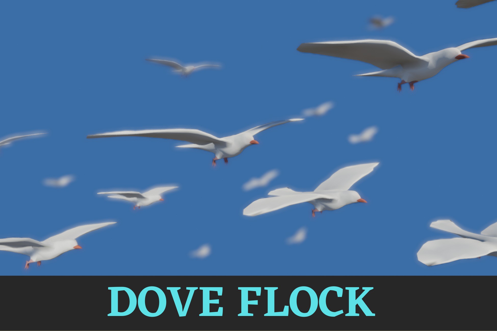 Bird Flock: Dove | Characters | Unity Asset Store