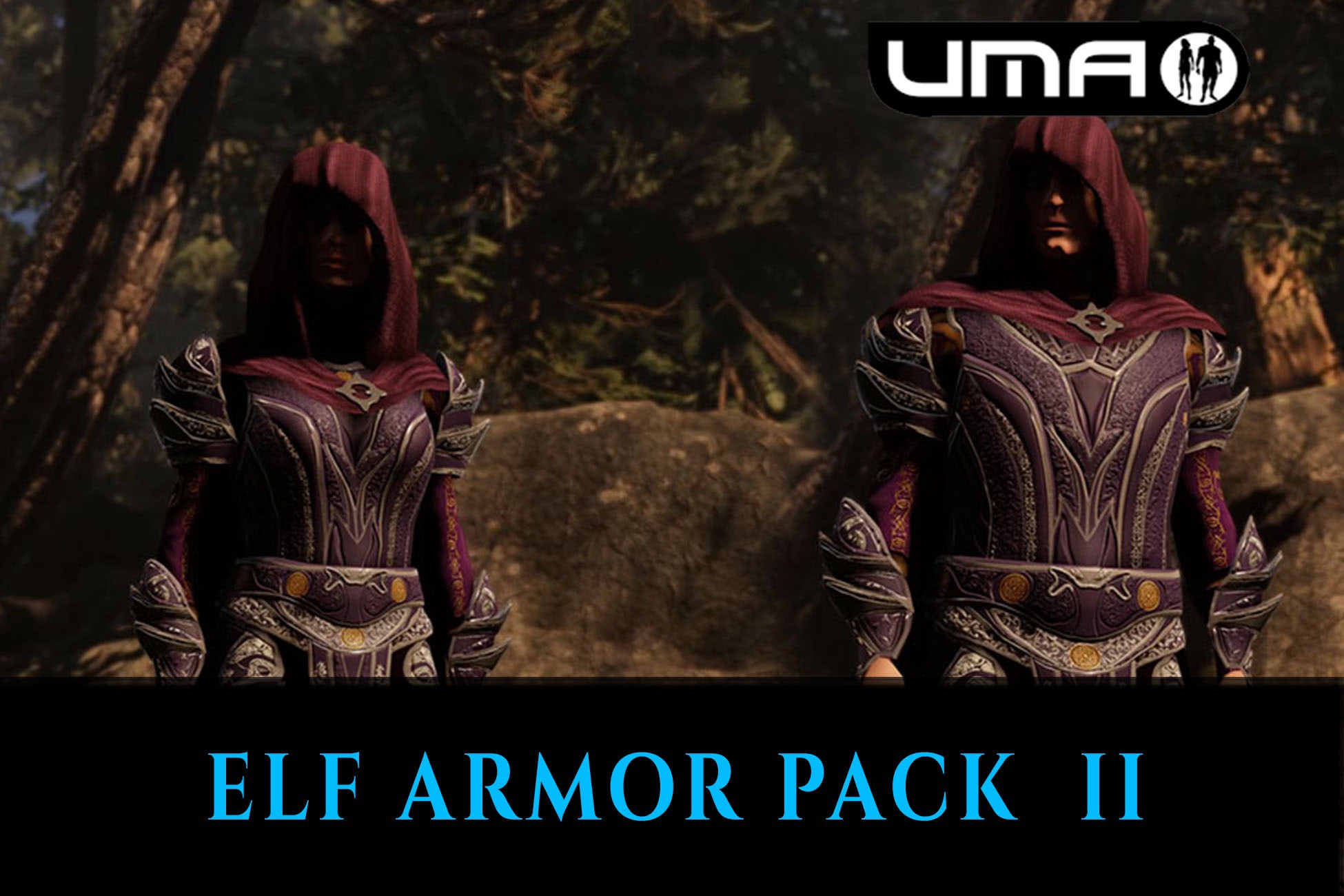 UMA Elf Armor Pack II | 3D Characters | Unity Asset Store