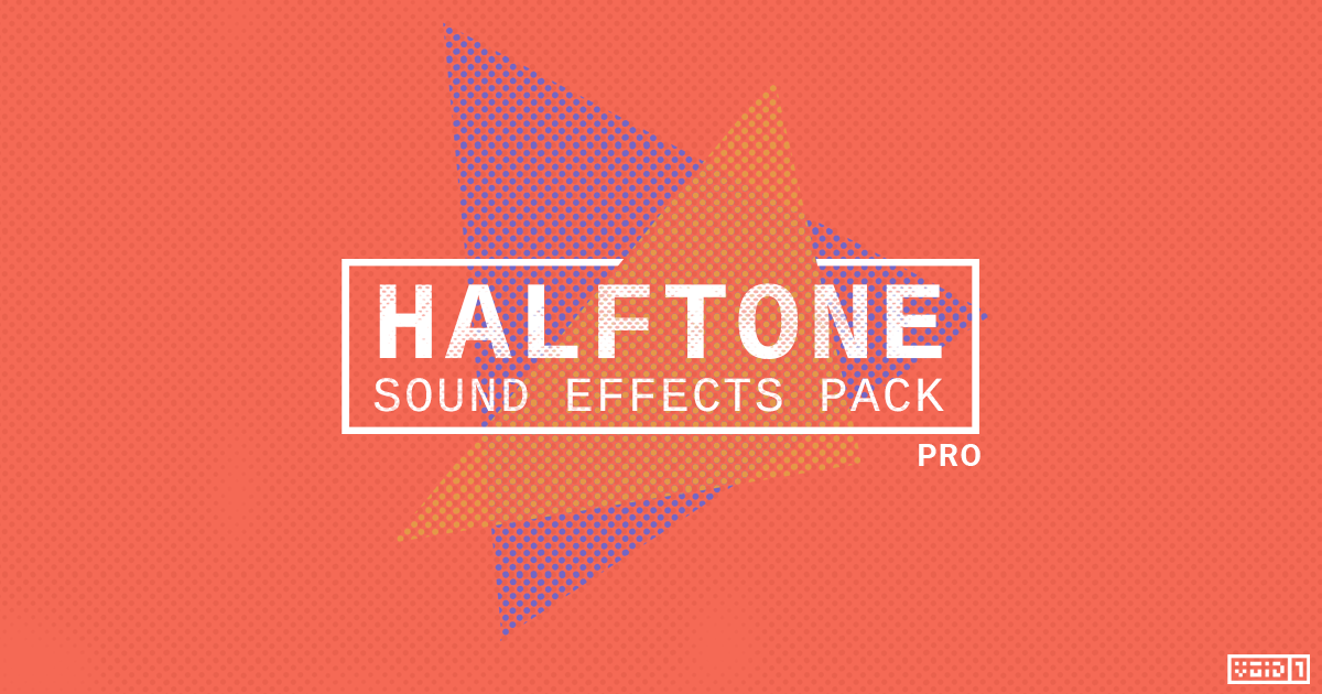 HALFTONE Sound Effects Pack PRO | 음향 효과음 | Unity Asset Store