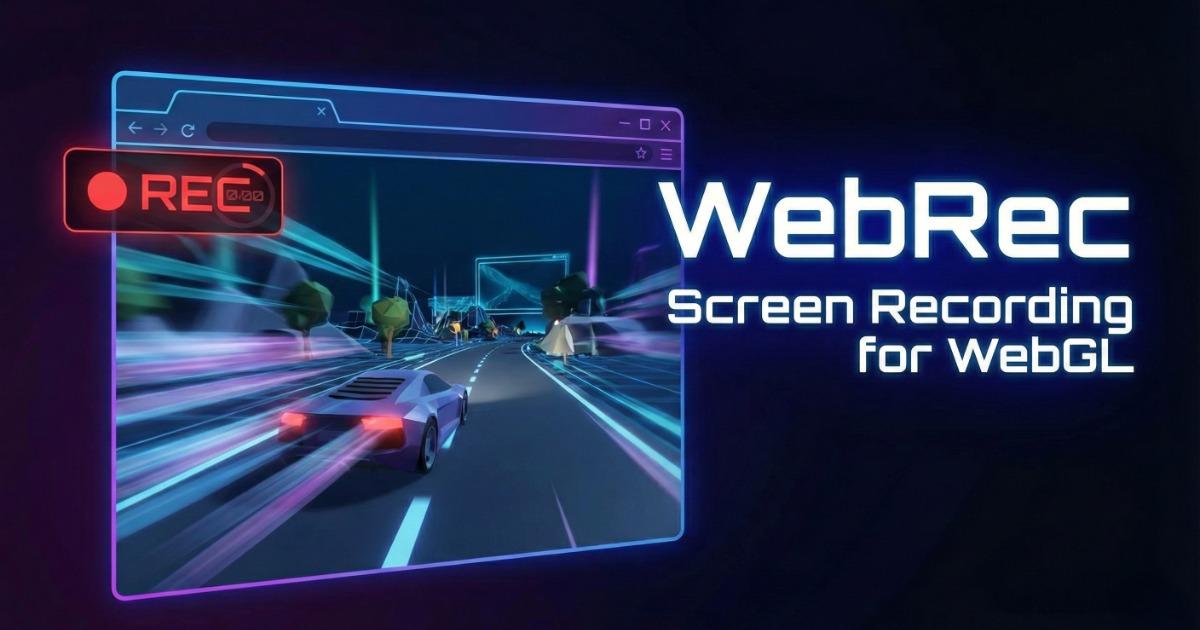 WebRec - WebGL Screen Recorder | Integration | Unity Asset Store