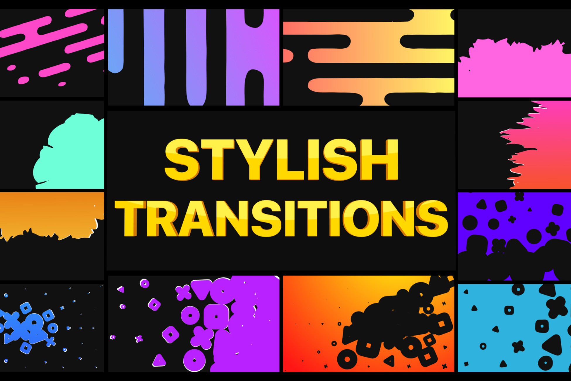 Stylish Transitions (14.01) | 2D Textures & Materials | Unity Asset Store