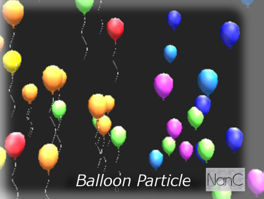 Balloon Particle | 시각 효과 파티클 | Unity Asset Store