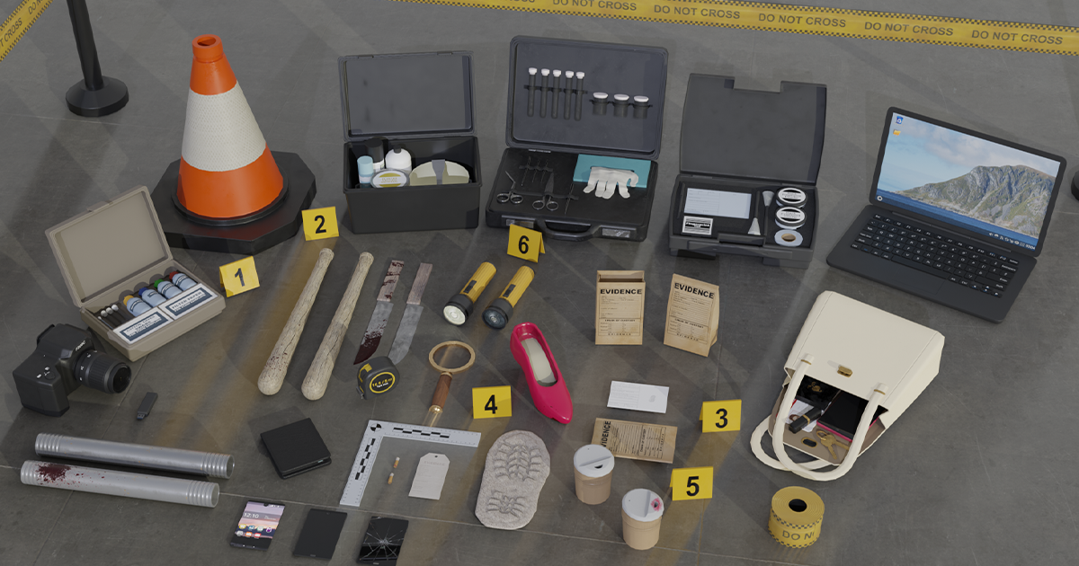 Forensic Crime Scene Pack | 3D Props | Unity Asset Store