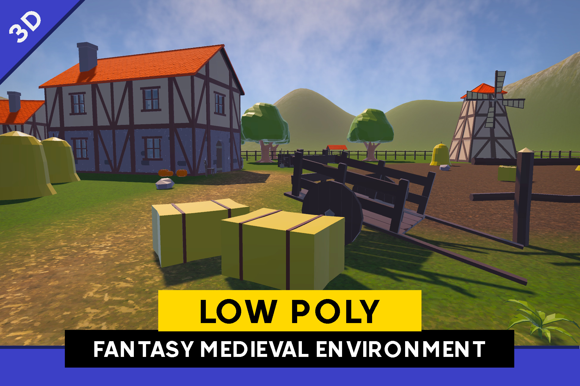 FANTASY Medieval Environment - LOW POLY 3D | 3D Fantasy | Unity Asset Store