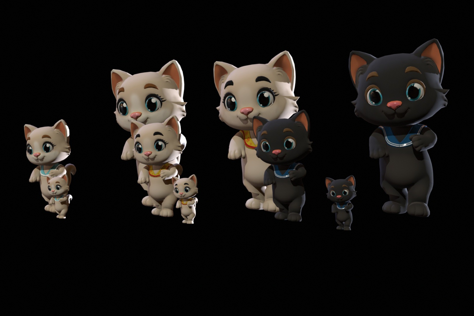 Cat8 Pack3 | Characters | Unity Asset Store