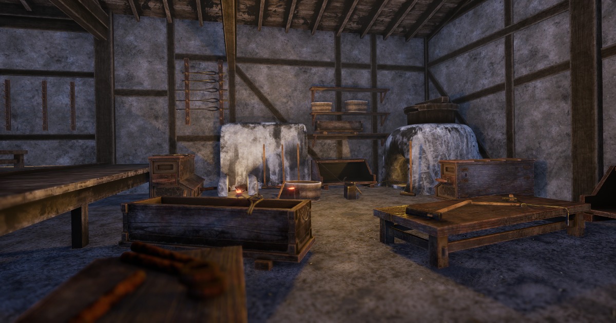 Japanese Blacksmith | 3D Historic | Unity Asset Store
