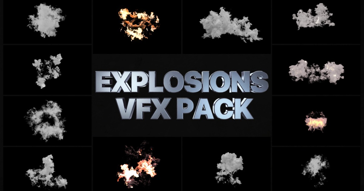 VFX Explosions (11.05) | 2D Textures & Materials | Unity Asset Store