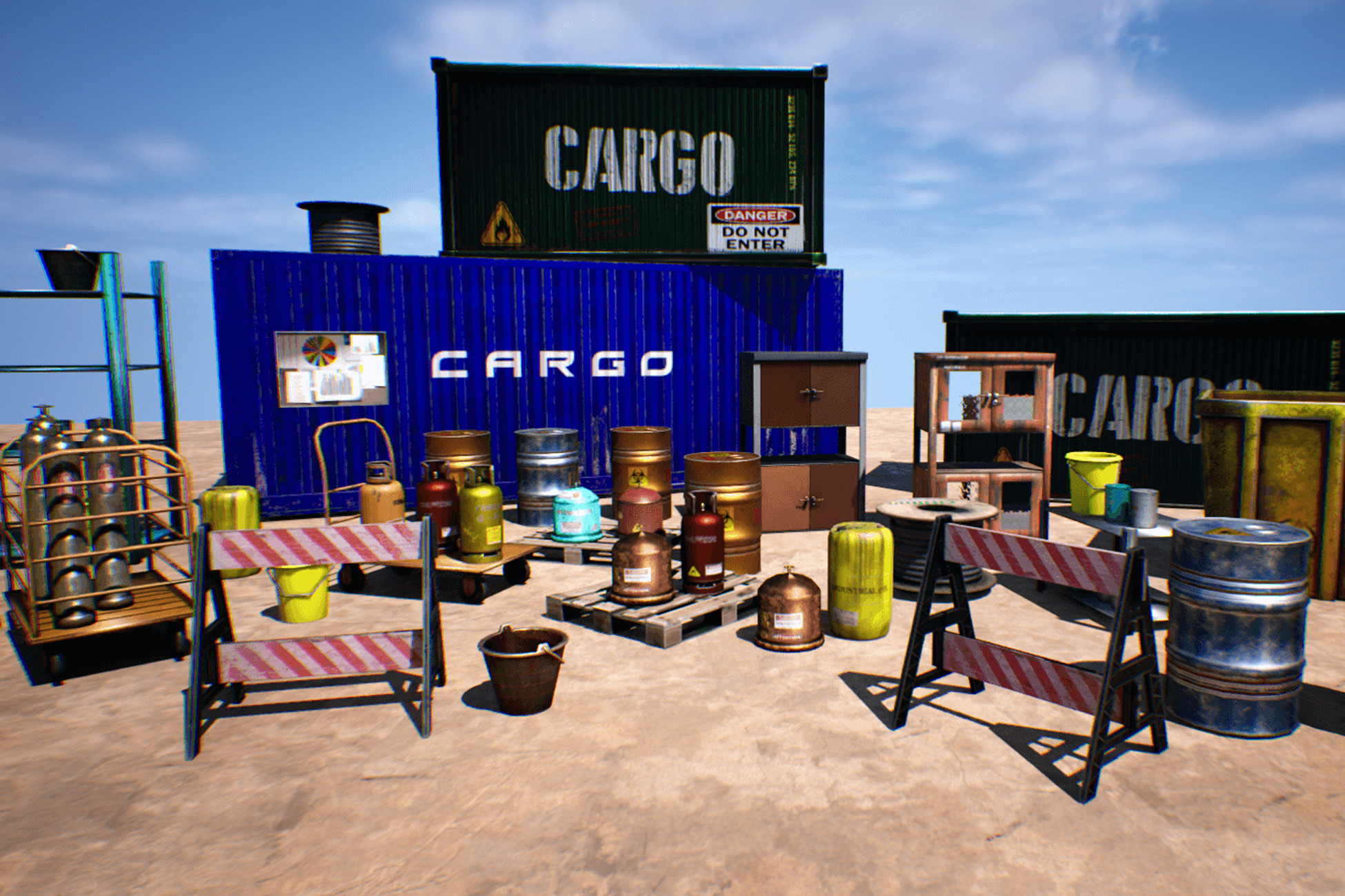 Industrial Props 2 | 3D Industrial | Unity Asset Store