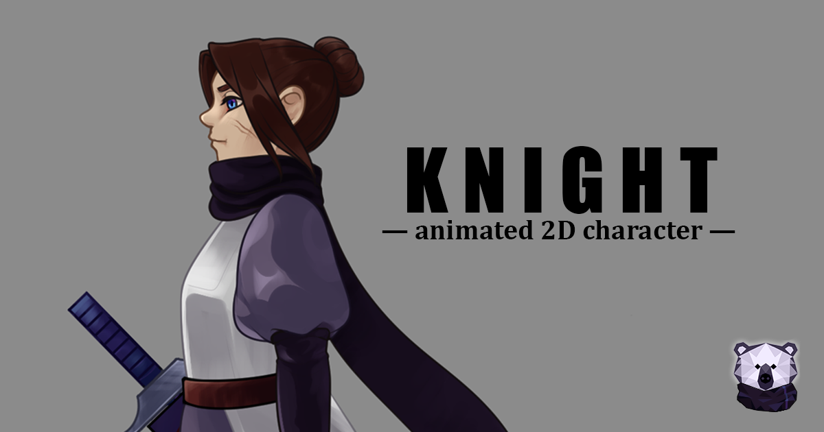 Knight - 2D animated character | 2D Characters | Unity Asset Store