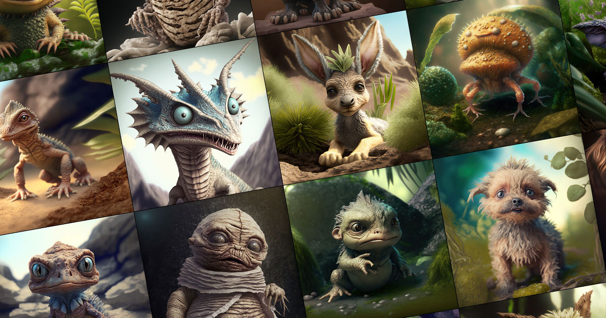 Baby Monsters 3 - RPG Fantasy Character Icons | 2D Icons | Unity Asset ...