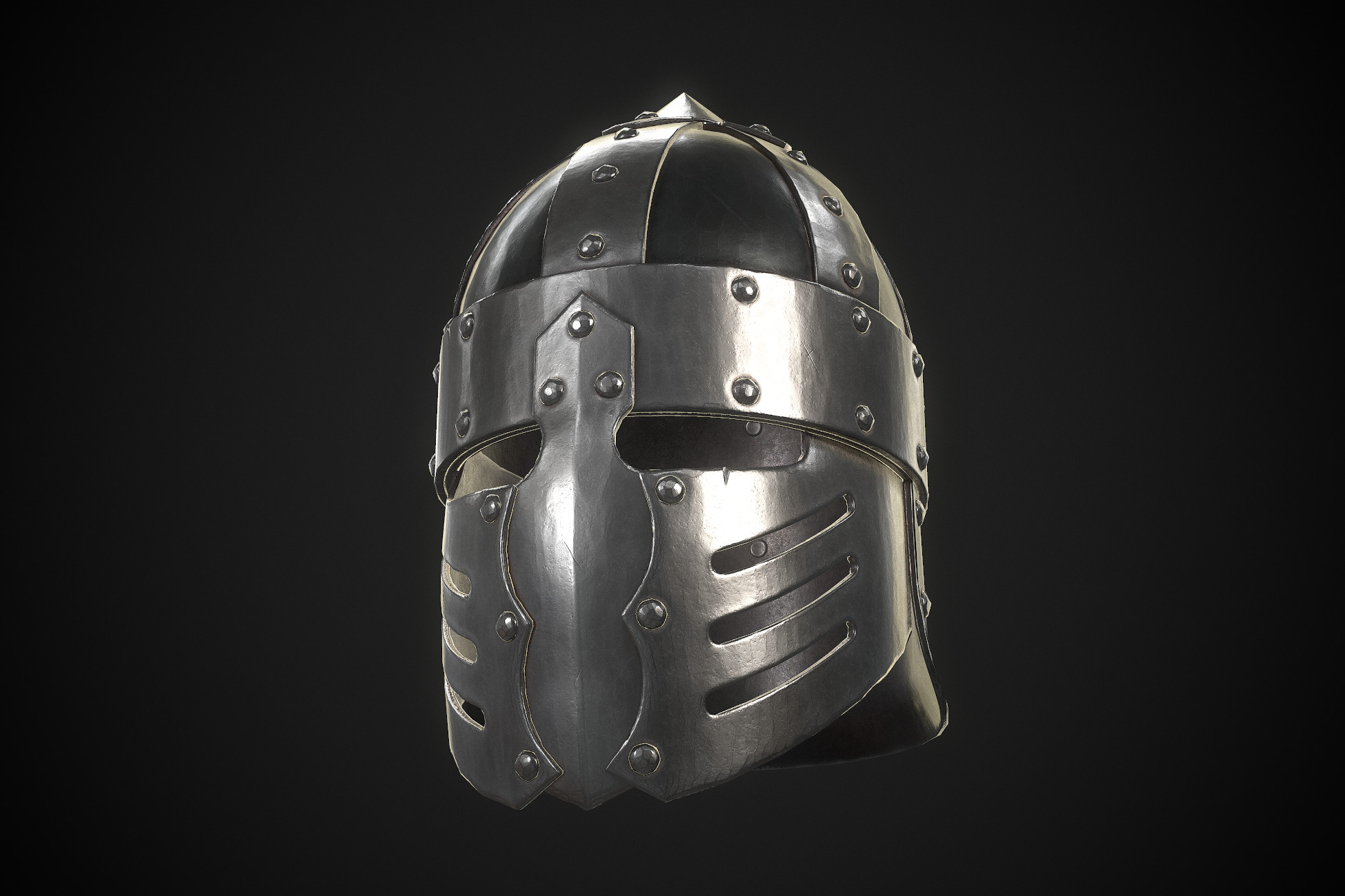 Knight Helmet 03 | 소품 | Unity Asset Store