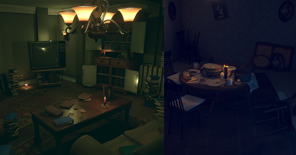 Horror Rooms HDRP - Bundle | 3D Urban | Unity Asset Store