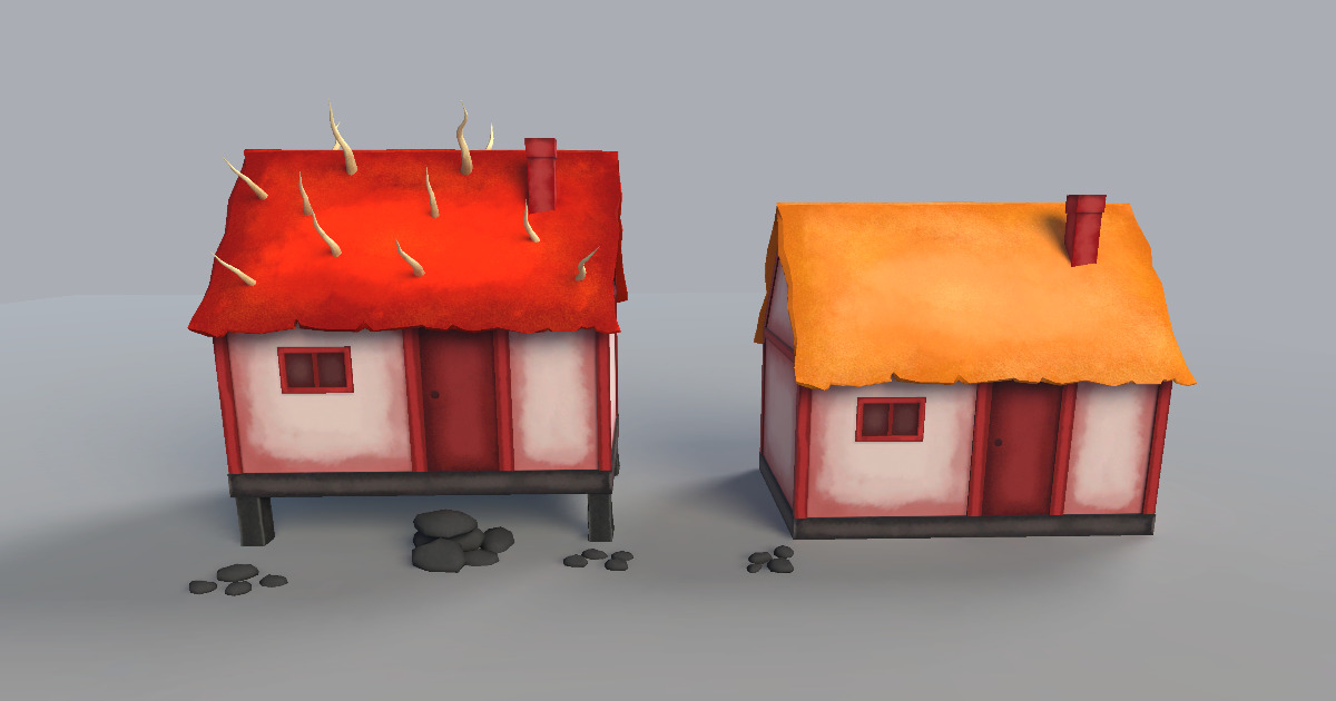 Stylized Medival House | 3D Props | Unity Asset Store