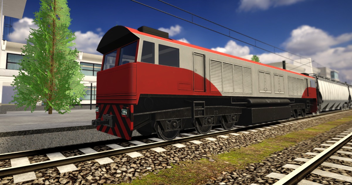 Locomotive 04 | 3D Land | Unity Asset Store
