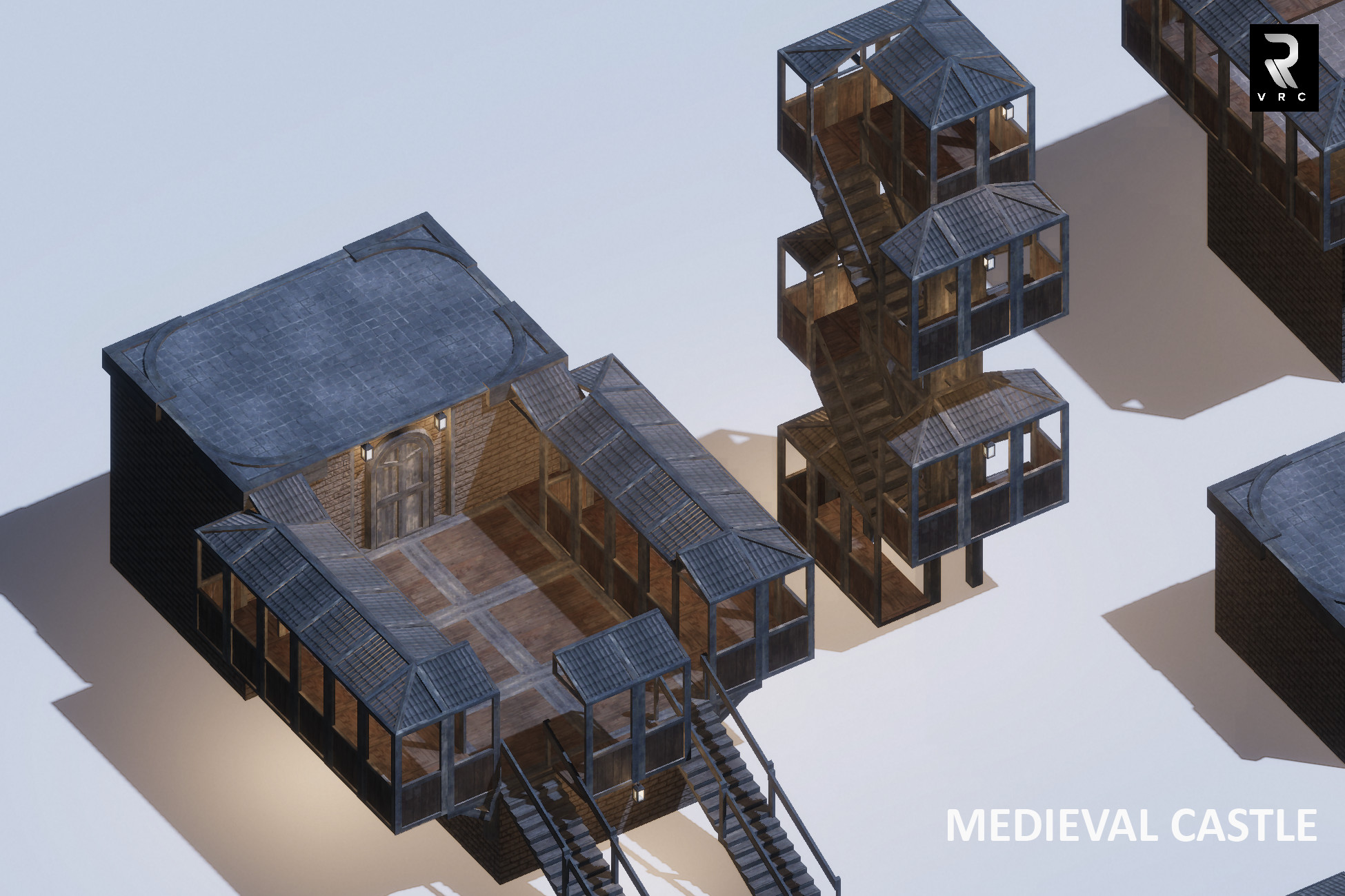 Medieval Castle_Modular Assets HDRP | 3D Historic | Unity Asset Store