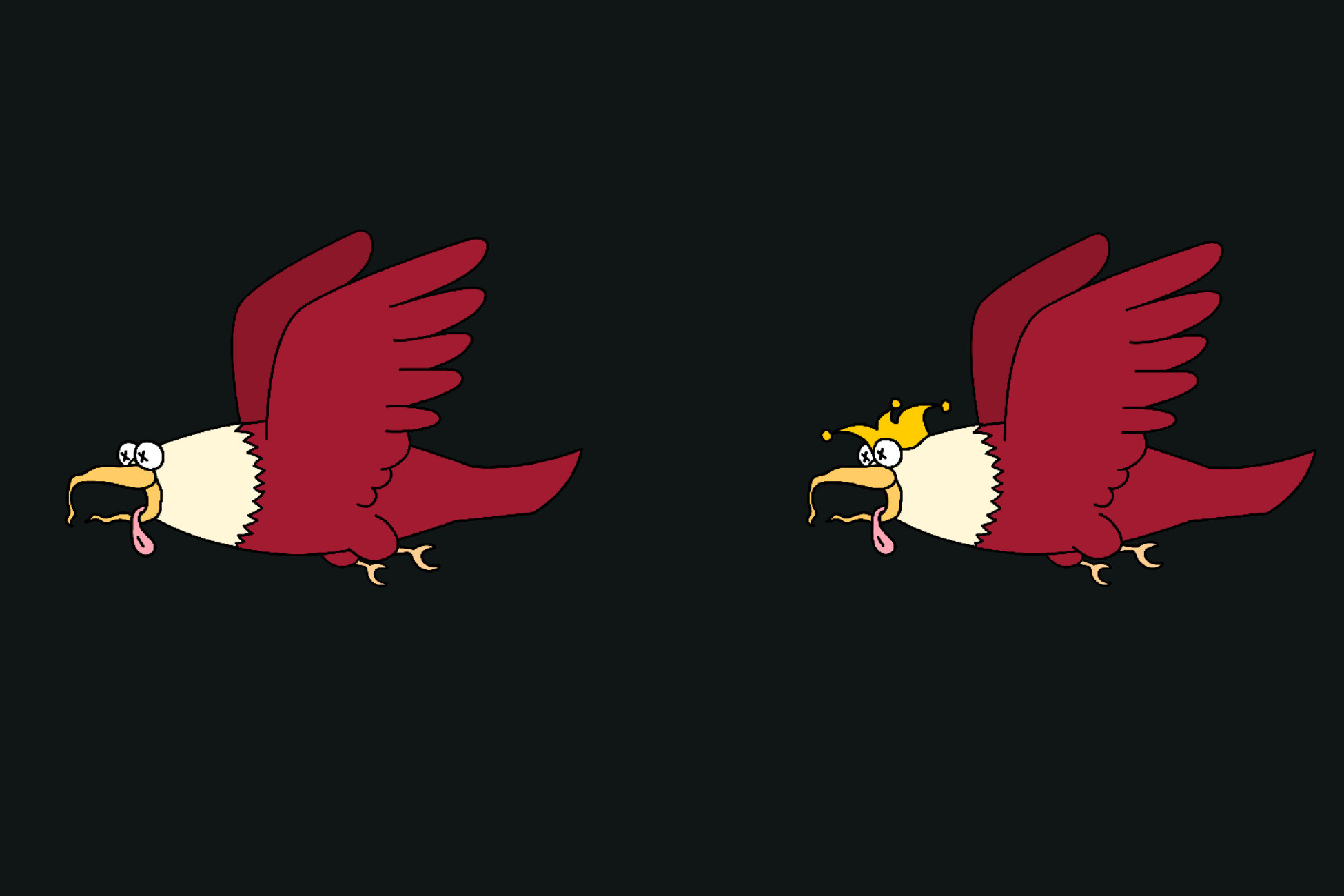 Cartoon Eagle 2D | 2D Characters | Unity Asset Store