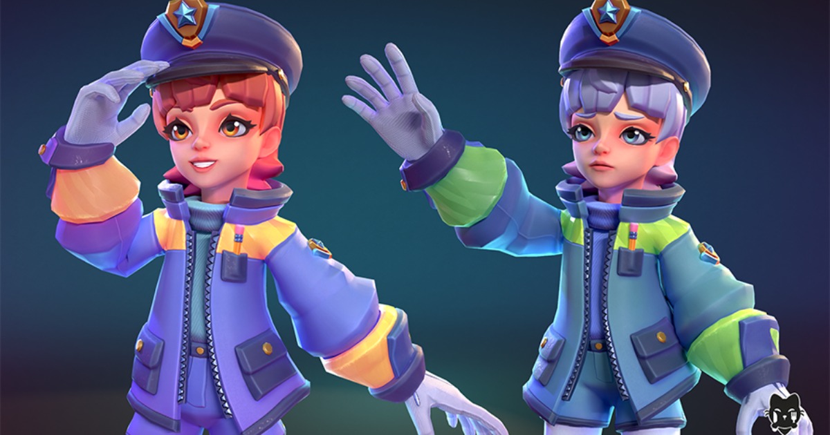 Stylized Character (Star Patrol Officer El) | 3D Characters | Unity ...