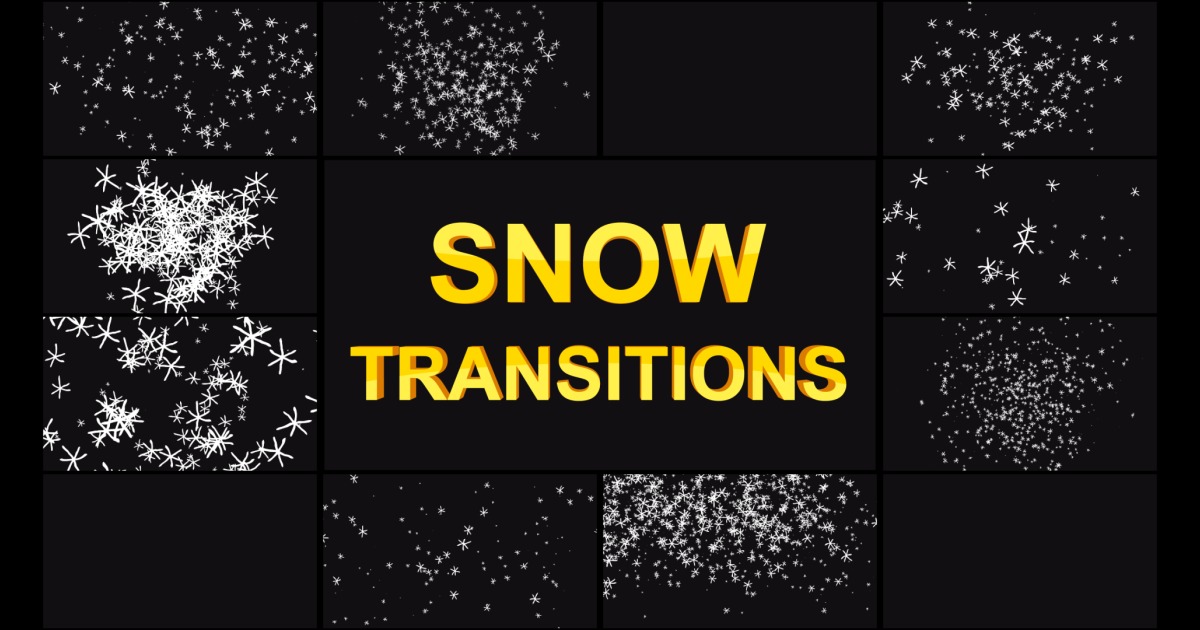 Snow Transitions | VFX | Unity Asset Store