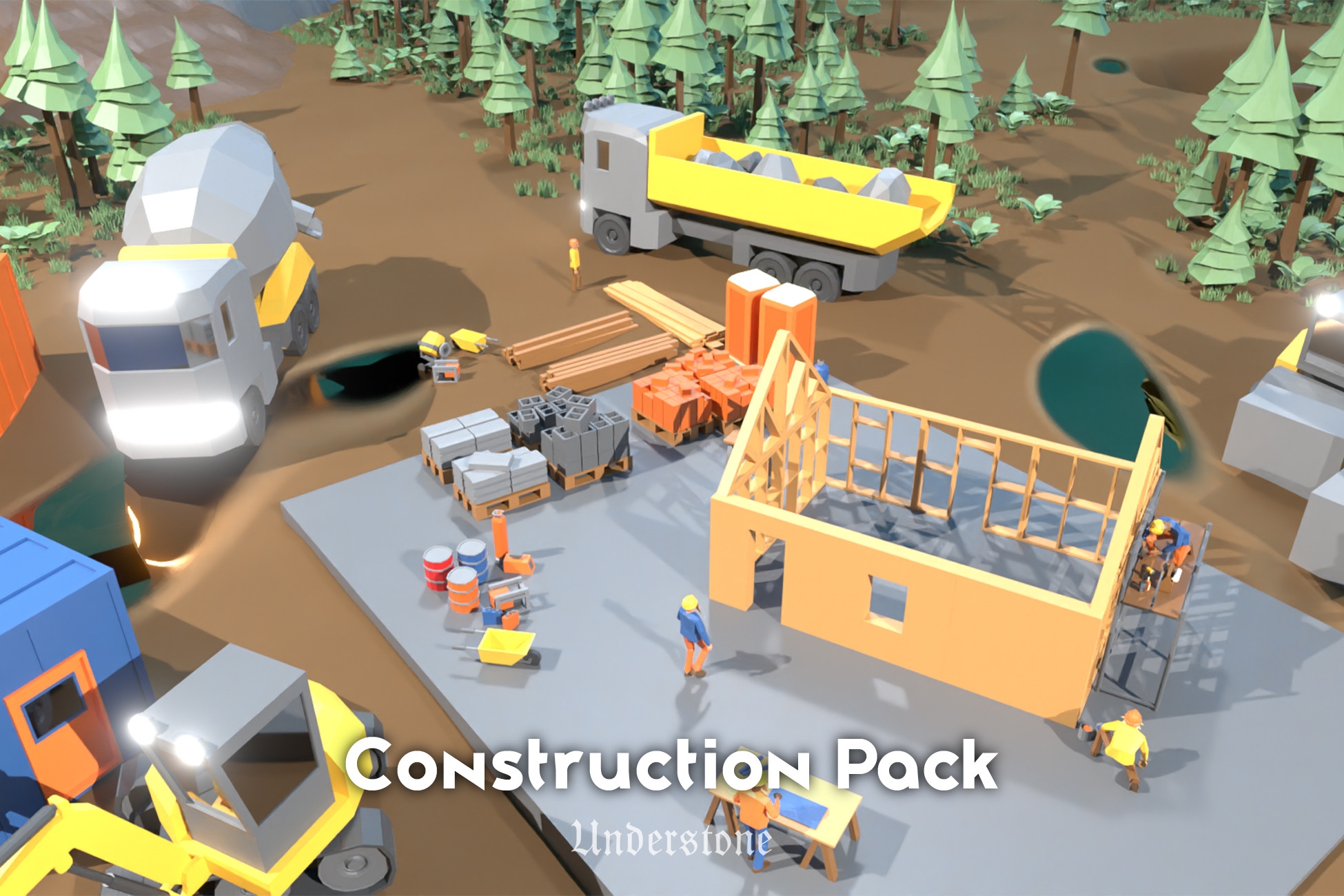 Construction Pack | 3D Environments | Unity Asset Store