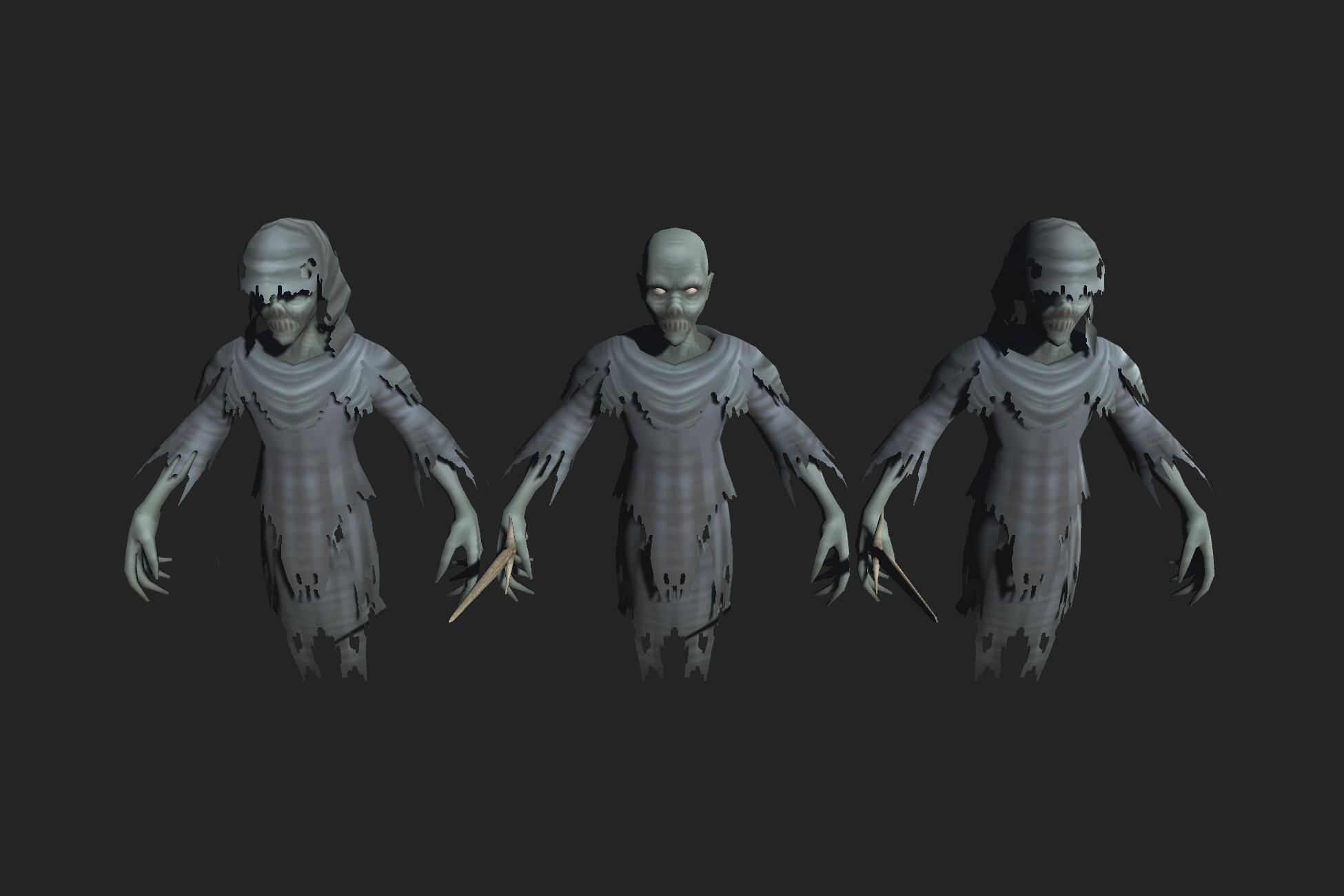 Medieval Fantasy HD - Ghosts | 3D Creatures | Unity Asset Store